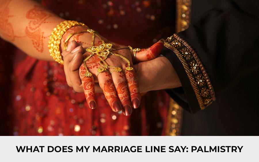 What does my marriage line say: Palmistry